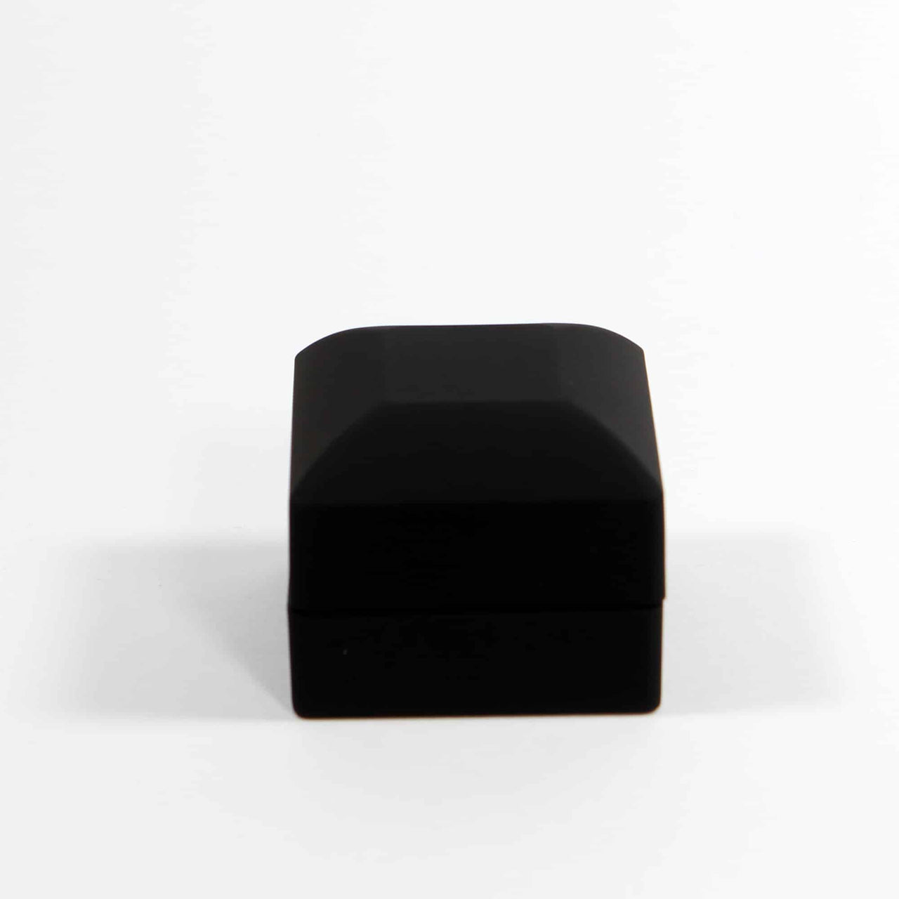 Matte Black Ring Box with LED lighting
